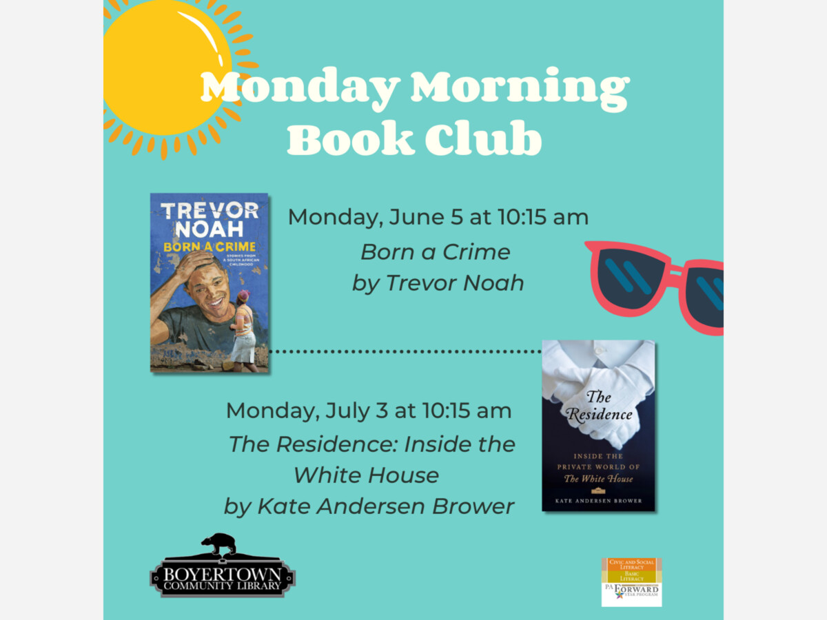 Monday Morning Book Club | The Boyertown Area Expression